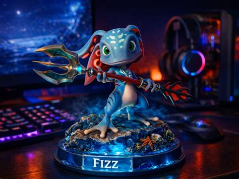 Fizz League Of Legends Lampe Statue Kostenloses 3d Druckmodell
