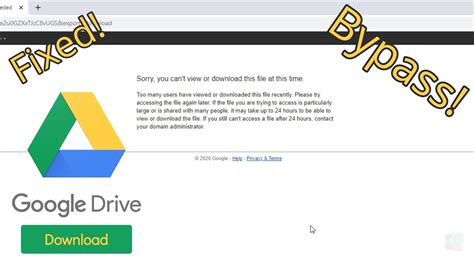 Bypass Google Drive Download Limit Wetpna