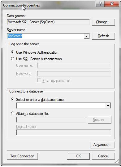 C Display A ConnectionString Dialog Stack Overflow