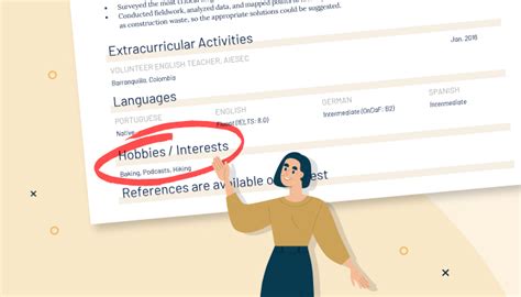 How to Write about Hobbies on Your Résumé Tips Examples