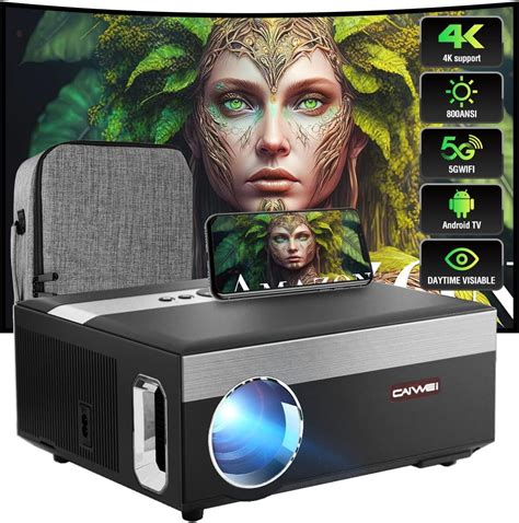Amazon Com G Wireless K Projector Daylight Lm Ansi Lumen Native P Projector With