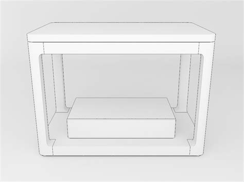 라인 나이트 스탠드 3d 모델 5 3ds Fbx Max Free3d