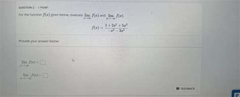 solved for the function f x given below evaluate