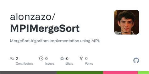 Github Alonzazompimergesort Mergesort Algorithm Implementation Using Mpi