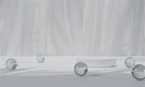 3d Render Background Glass With Podiom Images Free Download On Freepik