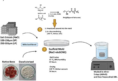 Figure 1 From Biofabrication Of Polyglycerol Sebacate Scaffolds Functionalized With A
