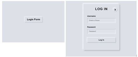 neumorphism popup login forms using html and css