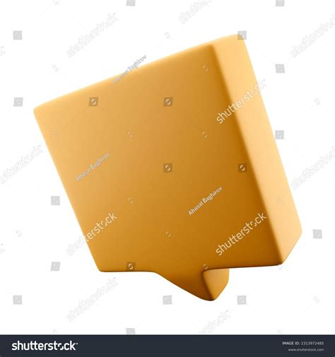 3d Rendering Chat Icon 3d Render Stock Illustration 2313972485 Shutterstock