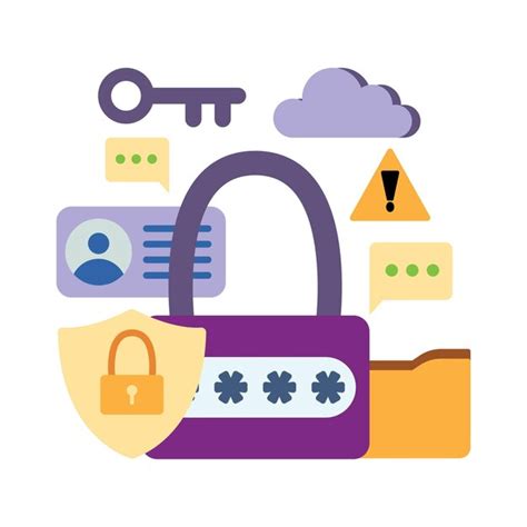 Premium Vector Cybersecurity Illustration