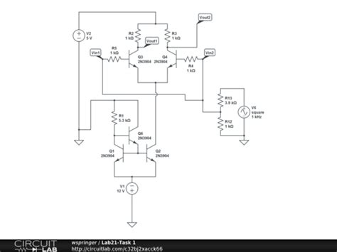 Lab21 Task 1 Circuitlab
