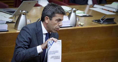 Mazón Promete No Renunciar Ni A Un Céntimo De La Deuda Histórica Ni