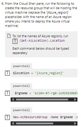 Lab Task Step Issue MicrosoftLearning AZ MicrosoftAzureAdministrator GitHub
