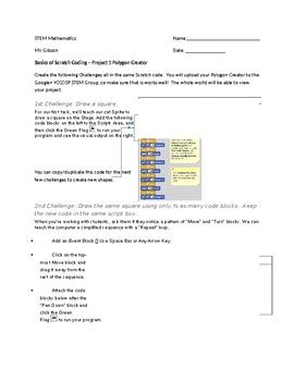 STEM Mathematics Coding Bundle By Super Math Teachers Pay Teachers