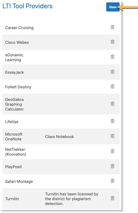 configuring app integrations for a district or school using the lti
