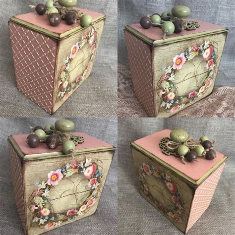 Пин от пользователя Judith Kleinhans на доске vintage boxes ...