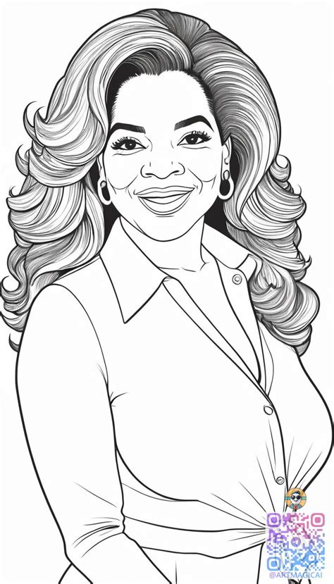 Sketch Oprah Winfrey Oprah Winfrey Portrait Pencil Drawing