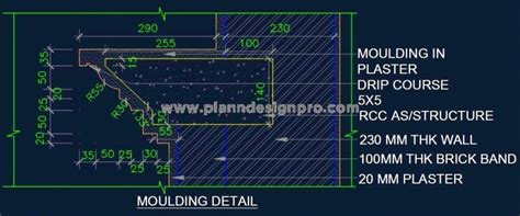 Free Cad Blocks Moulding And Cornice For Building Details