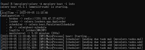 django celery定时任务（beat） 7dao 博客园