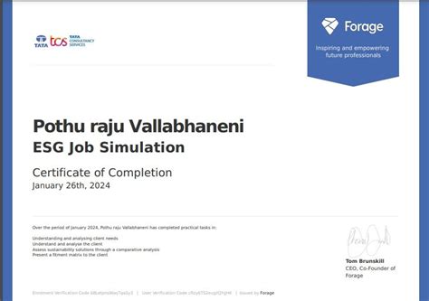 Pothu Raju Vallabhaneni On Linkedin Tcs Forage