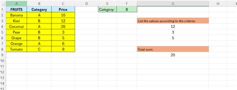 Calculate Sum With Filter Excel Tutorials