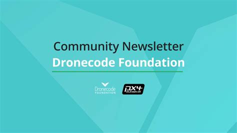 january newsletter updated dronecode foundation