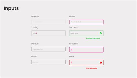 Uı Design System On Behance Uı Design System On Behance
