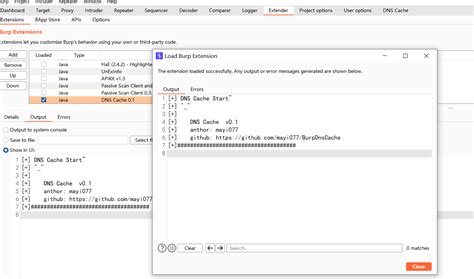 GitHub mayi BurpDnsCache Modify DNS resolution rules in BurpSuite 为一款可以修改burpsuite中hosts