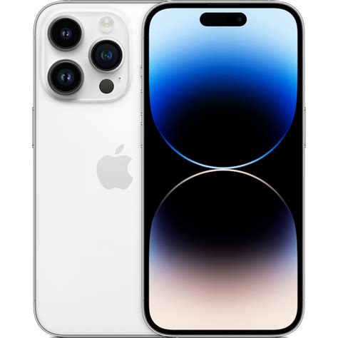 Смартфон Apple iPhone 14 Pro, 128GB, 6GB RAM, 5G, Silver - eMAG.bg