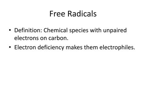 Chemistryreactiveintermediatespresentationpptx