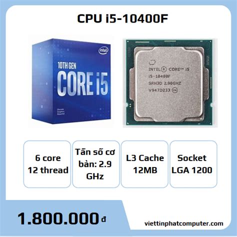 Cpu I5 10400f