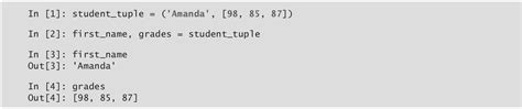 5 4 序列解包 python程序设计：人工智能案例实践 [book]