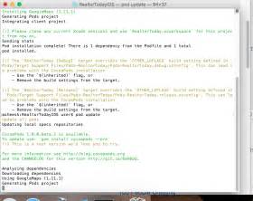 Ios GoogleMaps Is Not A Dylib Compile Time Error With Pod File On Latest Version Stack