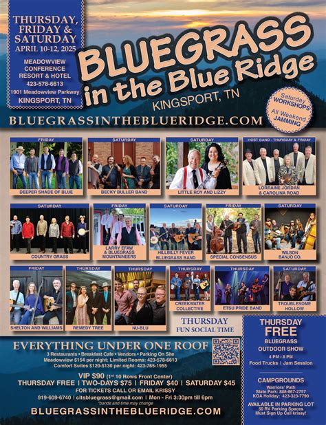 Bluegrass Festivals In October
