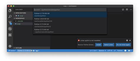 Vsc Treats A Python Venv As A Global Environment · Issue 5558