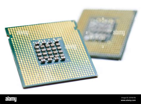 Cpu Central Processor Unit Isolated Background Bunch Of Main