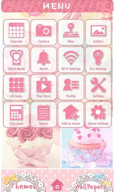 Cute Theme Melty Sweets Apk для Android — Скачать