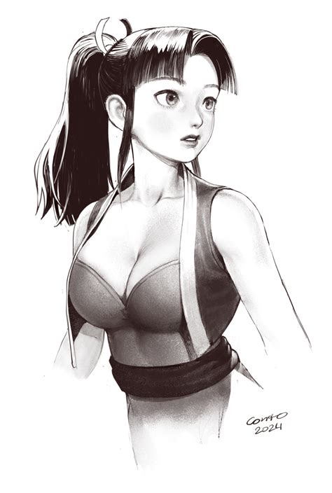 Shiranui Mai Fatal Fury Drawn By Conto Danbooru