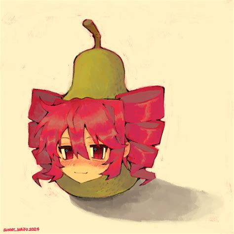 Safebooru 1girl Artist Name Blush Brown Background Closed Mouth