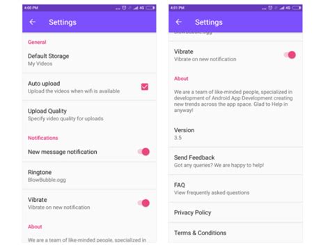 building preference screen in susi android