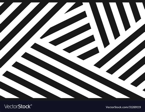 Abstract Black And White Pattern