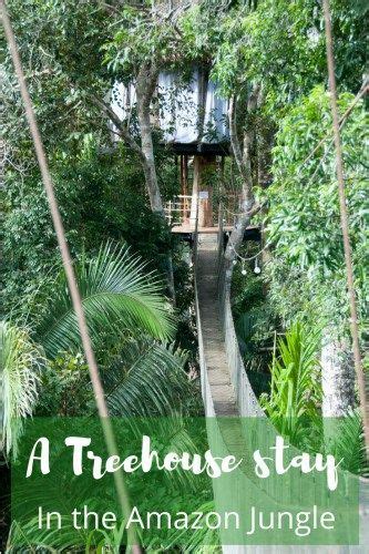 A Treehouse Stay In The Amazon Jungle Artofit