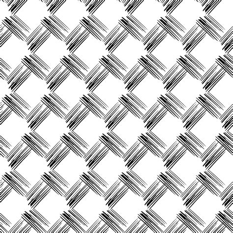 Abstract Brush Stroke Basket Weave Checked Motif Vector Seamless Pattern 9751531 Vector Art At