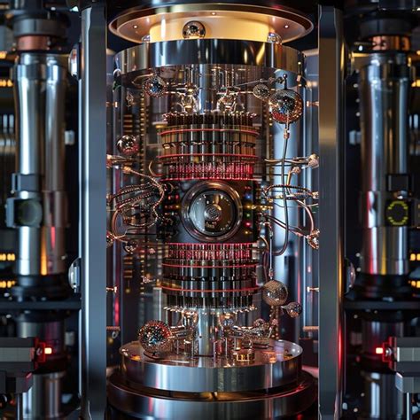 Quantum Teleportation Experiment In Scientists Lab Premium Ai Generated Image