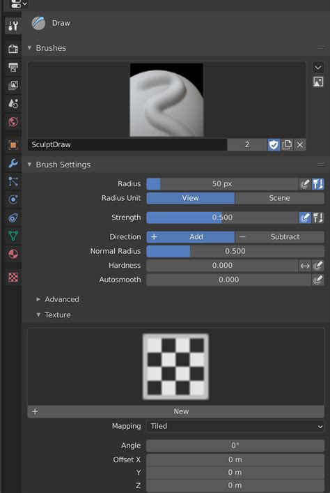 How To Impose Texture While Sculpting Blender Stack Exchange
