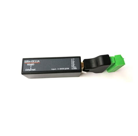 직렬 포트 Rs485 이더넷 장치 서버 모듈 Elfin Ee11a Tcpip 텔넷 모드버스 Tcp 프로토콜 지원 Iot 기기