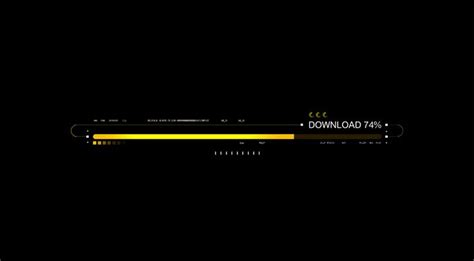 HUD Progress Loading Bars For Game Design UI UX