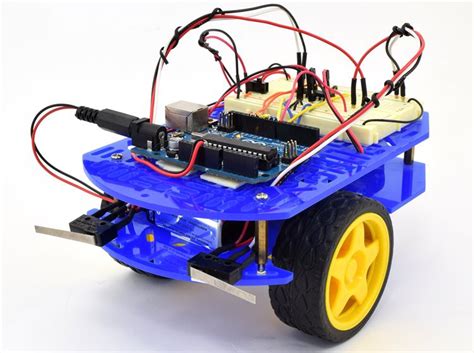 Build An Autonomous Arduino Robot With Bump Sensors Science Project
