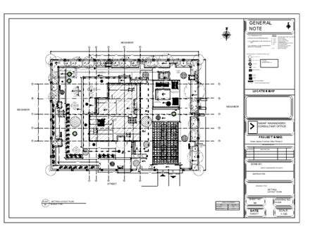 setting layout plan pdf