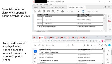 fonts not displaying correctly in fillable form fi adobe product
