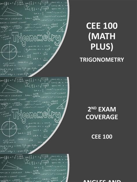Trigonometry Pdf Trigonometric Functions Angle